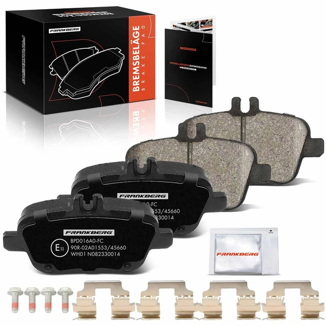 BRAKE PADS SET Rear for Mercedes-Benz W176 W245 C117 X117 X156 R172 ...