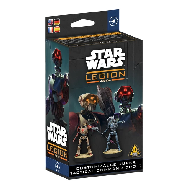 ASMODEE | STAR Wars: Legion - Customisable Super Tactical Command Droid ...