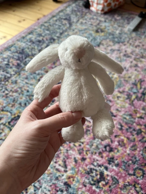 JELLYCAT TINY BABY Bashful White Bunny Rabbit - White Company Exclusive ...
