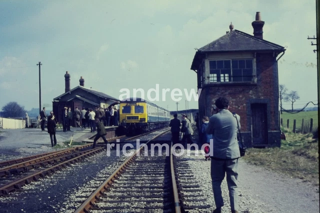 CRANMORE STATION DMU Special WRC Somerset Rambler 1971 Original 35mm ...