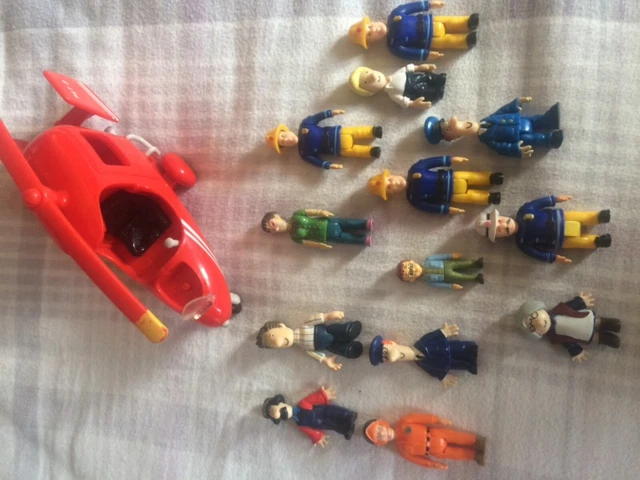 POSTMAN PAT AND fireman sam figures £60.00 - PicClick UK