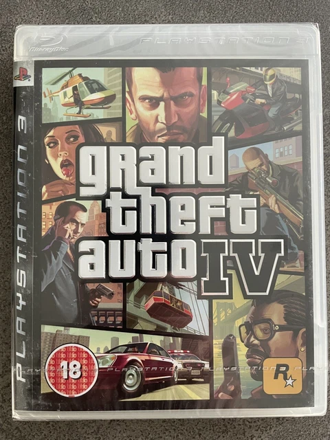 GRAND THEFT AUTO IV (PlayStation 3, 2008) EUR 115,40 - PicClick FR
