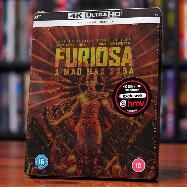 FURIOSA A MAD Max Saga 4k Ultra HD Blu ray Steelbook EUR 47,15 - PicClick IT