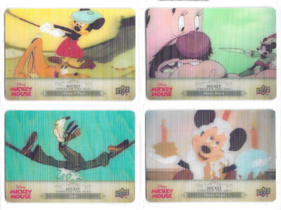 DISNEYS MICKEY MOUSE - Through The Ages 3D Lenticular Chase Card ...