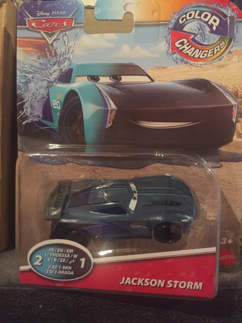 DISNEY PIXAR CARS Colour Changer Jackson Storm Mattel 1.55 Scale BNIB £ ...
