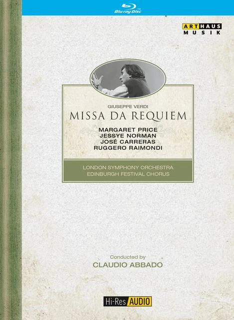 MISSA DA REQUIEM (Blu-ray) Price M. Norman J. Carreras Raimondi R. (US ...