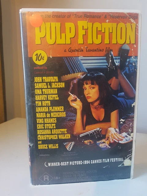 PULP FICTION VHS. Ex Rental. Quentin Tarantino 1994. EUR 21,90 ...