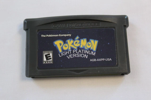 GAMEBOY ADVANCE POKEMON Light Platinum Version - RARE!! EUR 26,57 ...