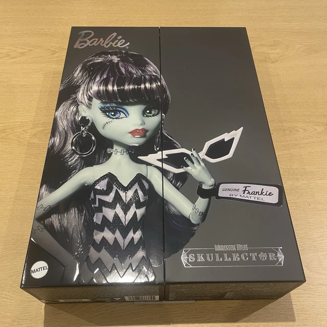 MONSTER HIGH X Barbie Frankie Stein Skullector Doll Limited Edition IN ...