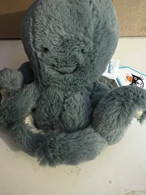 JELLYCAT STORM SMALL Octopus Plush Toy Blue £22.53 - PicClick UK