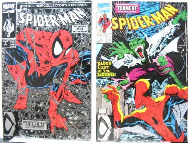 SPIDER-MAN (1990) #1-5 Torment Todd McFarlane LIKE NEW EUR 76,72 - PicClick FR