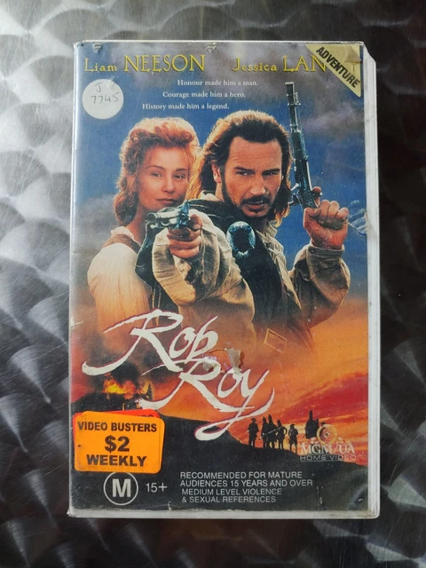 ROB ROY - Liam Neeson - VHS Video Tape - Big Box Ex Rental £4.37 ...