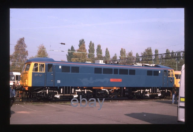 ORIGINAL 35MM SLIDE - Class 87/1 - 87101 'Stephenson' at Crewe - 10.94 ...