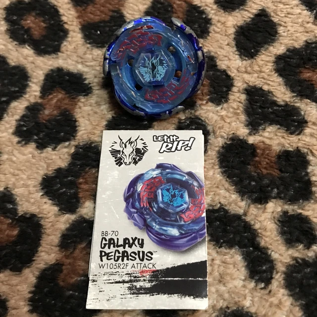 TAKARA TOMY BEYBLADE Metal Fight BB-70 Galaxy Pegasis W105R2F d ...