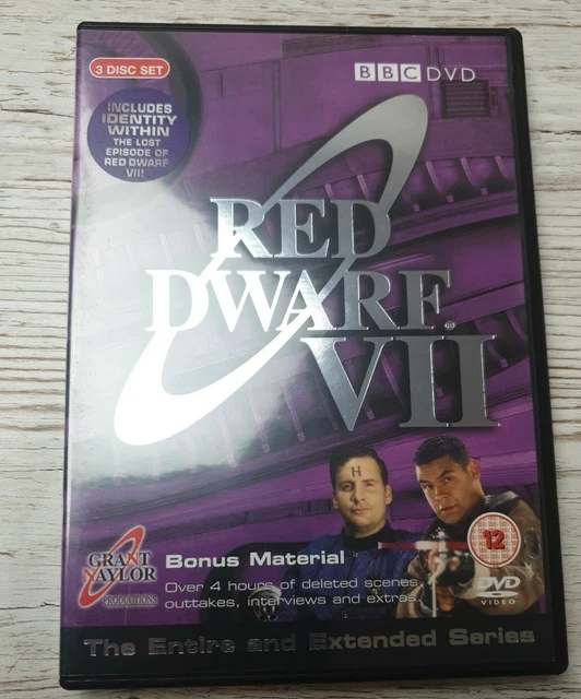 RED DWARF : Complete BBC Series 7 ,DVD, Boxset 3 Discs £4.99 - PicClick UK