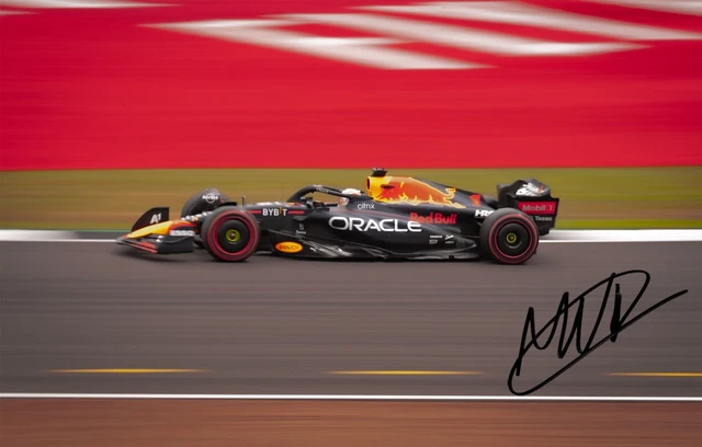 MAX VERSTAPPEN F1 2022 Signed A4 Autograph Photo Print Red Bull Formula One £6.99 - PicClick UK