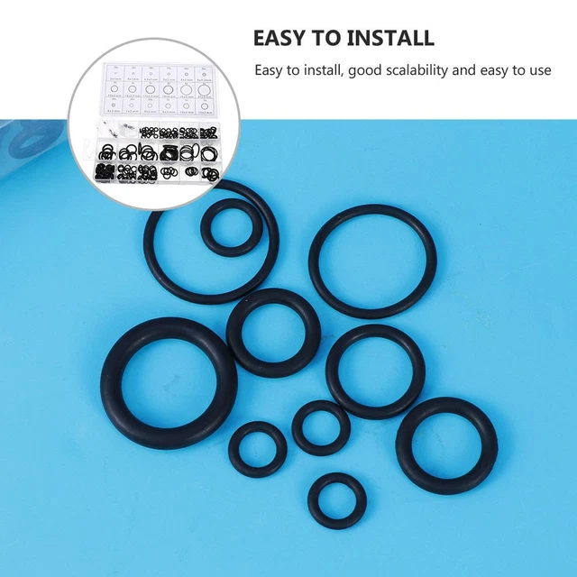 225 PCS GASKET Washer Assortment Kit Set Sealing Ring Kit for Faucet ...