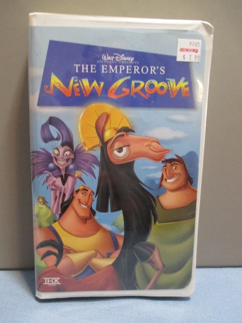 WALT DISNEY'S THE Emperor's New Groove VHS tape in clamshell. 2000. £1. ...