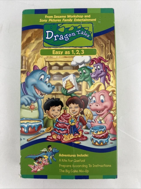 DRAGON TALES VHS Look on the Bright Side Adventures 2001 PBS Kids £17. ...