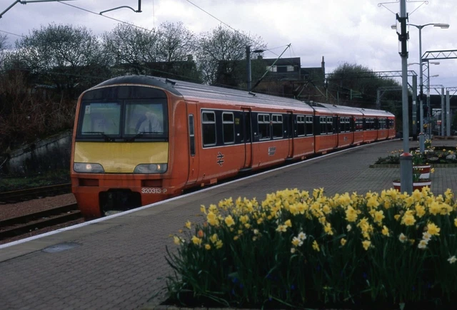 BRITISH RAIL 320313 Class 320 EMU Railway Photo - Strathclyde Transport ...