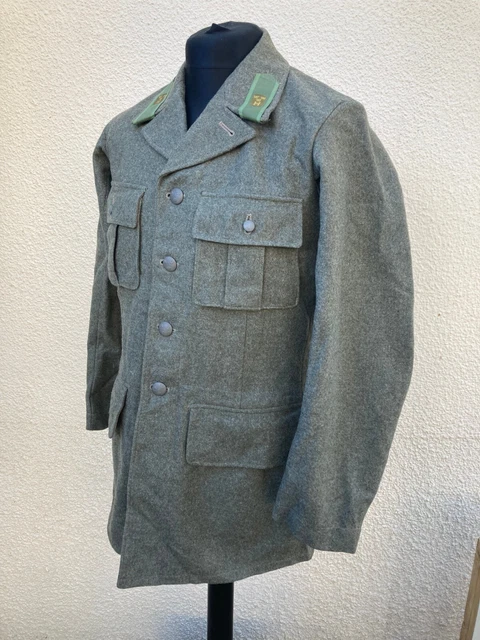 1948 DATED SWEDISH Army M39 Grey Wool 6 Pocket Tunic-42" Chest £17.95 ...