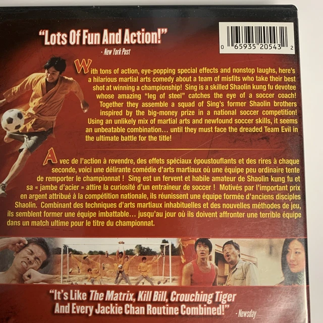 SHAOLIN SOCCER DVD Stephen Chow £19.34 - PicClick UK