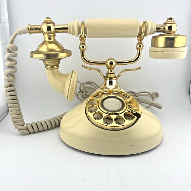 VICTORIAN STYLE ROTARY Dial Phone Regal French 22610 Japan UNTESTED ...