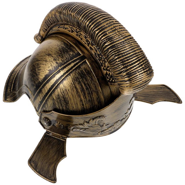 CHAPEAU DE CHEVALIER Casque Romain Antique La Guerre Bouclier EUR 16,38 ...