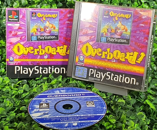 OVERBOARD 1998 MULTI pack Version Complete Sony Playstation PS1 Black ...