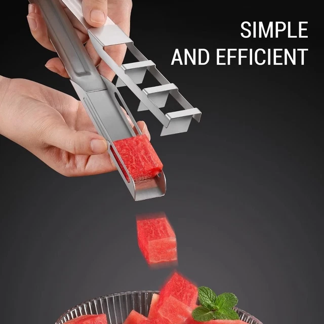 MELON CUBE GRID Watermelon Cutter For Cantaloupe Papaya £7.93 - PicClick UK