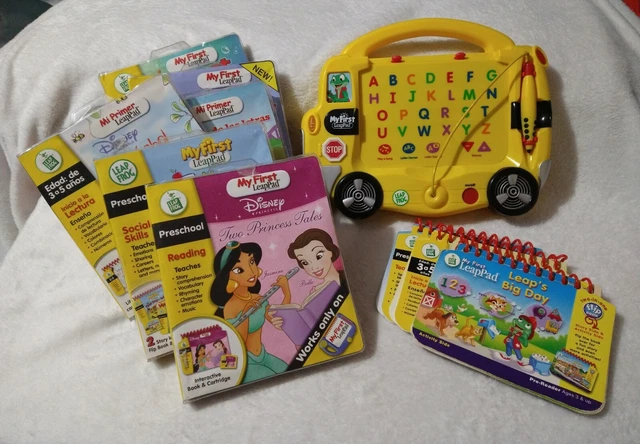 LEAPFROG MY FIRST Leappad Learning System W/9 Books & 5 Cartridges ...