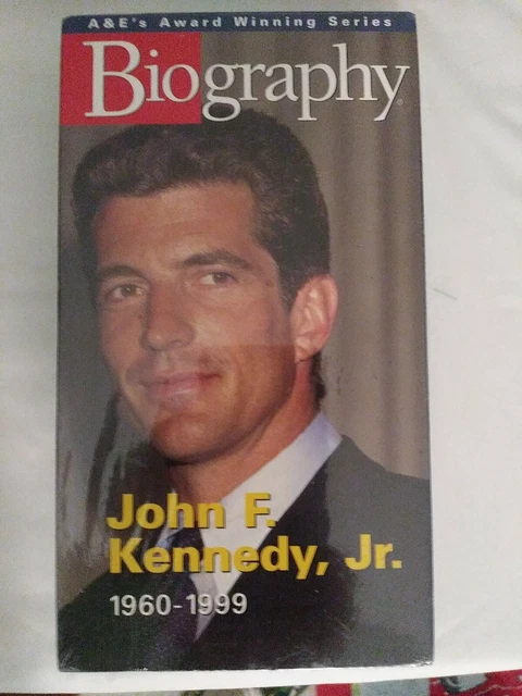 BIOGRAPHY, JOHN F Kennedy Jr. 1960-1999 (Vhs 1999) A & E .*Sealed * £11 ...