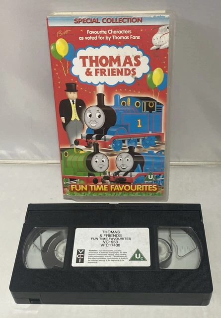THOMAS & FRIENDS Fun Time Favourites VHS Video Cassette Tape - PAL £10. ...