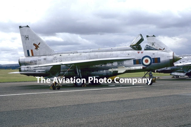 RAF 23 SQUADRON English Electric Lightning F.6 XR760/H (1972 ...