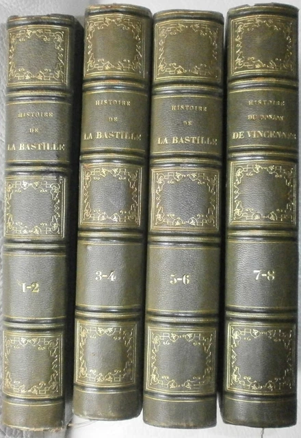 HISTOIRE DE LA Bastille depuis sa fondation 1374 jusqu'à sa destruction - 1844 - EUR 90,00 ...