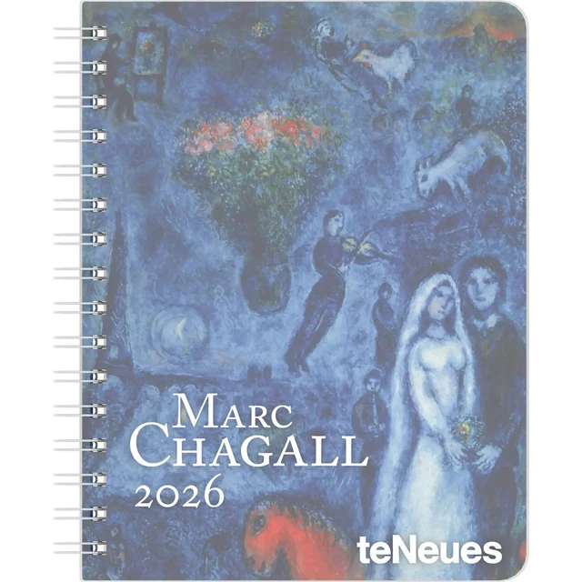MARC CHAGALL 2026 - Diary - Buchkalender - Taschenkalender ...