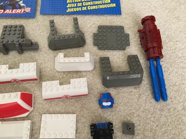 TRANSFORMERS ARMADA RED Alert Longarm Mini-Con BTR Building Blocks ...
