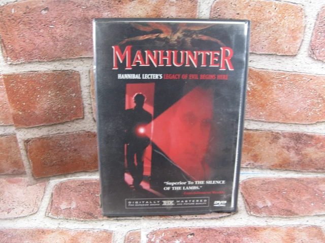 MANHUNTER DVD 1986 COMPLETE with Insert Hannibal Lecter THX Anchor Bay ...