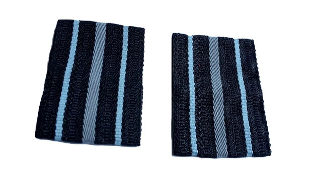 RAF RANK SLIDE Tabs Epaulette For Flight Lieutenant Officer Braid ...