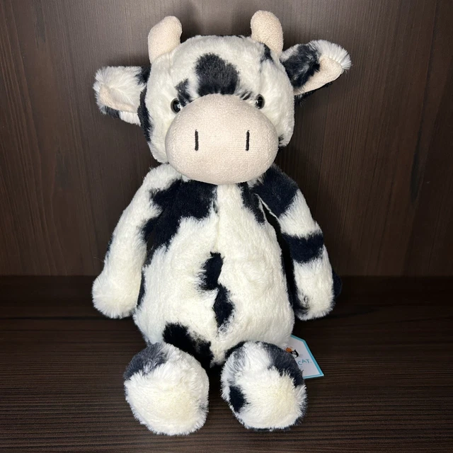 JELLYCAT BASHFUL CALF Cow - RARE - New w/ Tags - Free & Fast Shipping 🚚 ...