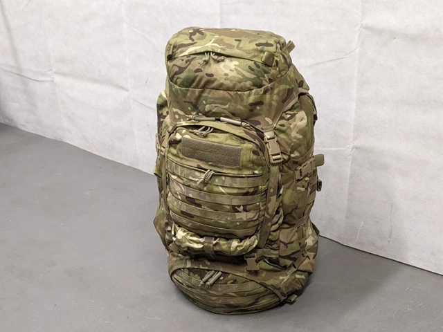 BRITISH ARMY - Military MTP Camo Rucksack Virtus GU 90L Bergen Backpack ...