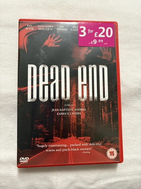 DVD FOR THE 2003 horror film, Dead End. £2.22 - PicClick UK