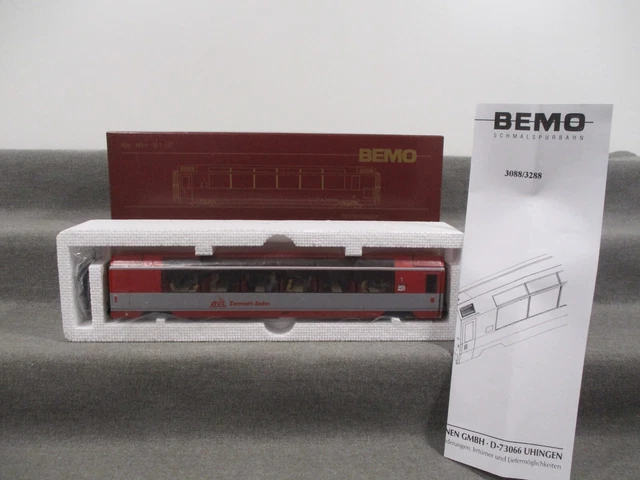 BEMO H0M 3288 503 Personenwagen Panoramawagen BVZ AS 2013 in OVP EUR 89 ...