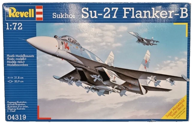 SUKHOI SU-27 FLANKER-B Revell 04319 Maßstab 1:72 Scale 1/72 EUR 39,99 ...