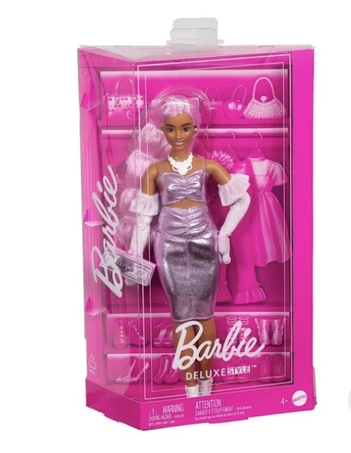 BARBIE DELUXE FASHION doll original mattel NEW 2024 looks curvy £36.50 ...