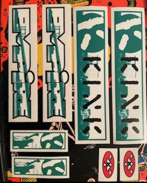KINK EMPIRE DECALS Mid School BMX Old School Bmx 90s Bmx $1.84 ...