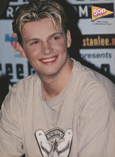 O-TOWN NICK CARTER BSB Teen Magazin Pinup Ausschnitt Vintage Being in ...