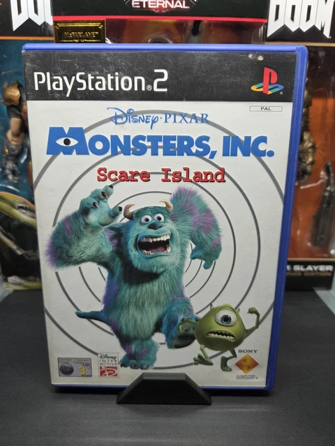 DISNEY PIXAR MONSTERS Inc Scare Island (Sony Playstation 2) with manual ...