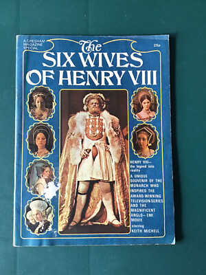THE SIX WIVES of Henry viii vintage magazine starring Keith Michell £20 ...