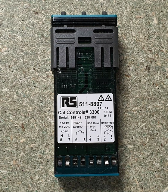 CAL 3300 PID Temperature Controller, 2 Output Relay, SSD, 12 24 V ac/dc ...